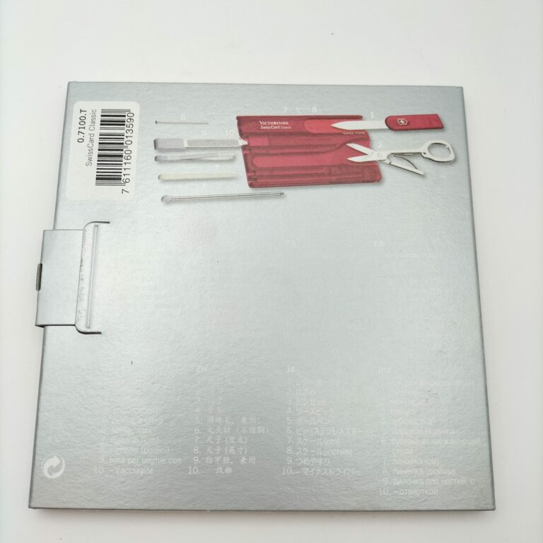 Couteau Suisse Victorinox Swisscard Rubis - Le Monde du Couteau
